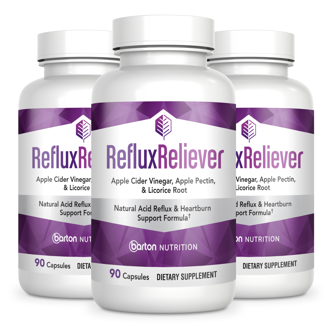 RefluxReliever | Natural Acid Reflux Support | Barton – Barton Supplements